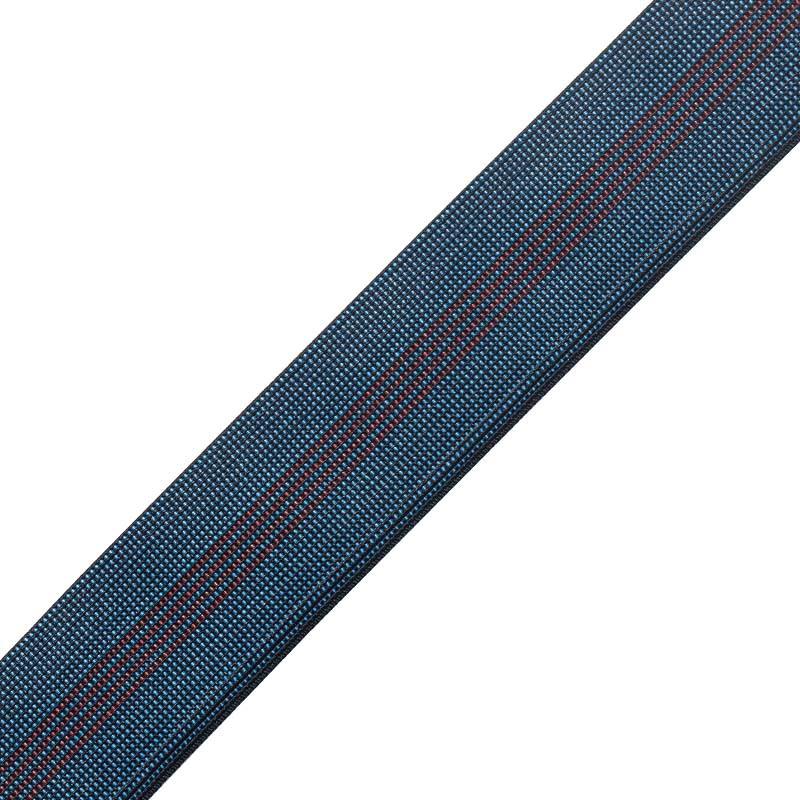 Sangle élastique BW4 bleue 60 mm - 10 mètres | artapisserie.fr