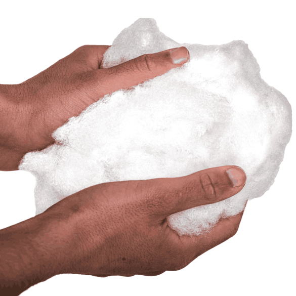 Ouate de rembourrage polyester 1kg | artapisserie.fr