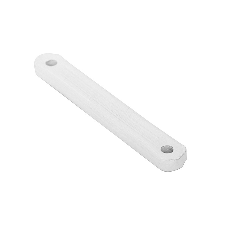 Barrette de lestage pour rideaux blanc 25 g | Artapisserie.fr