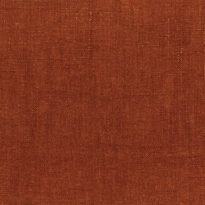 Tissu texturé Utopie orange brulee Casamance | Artapisserie.fr