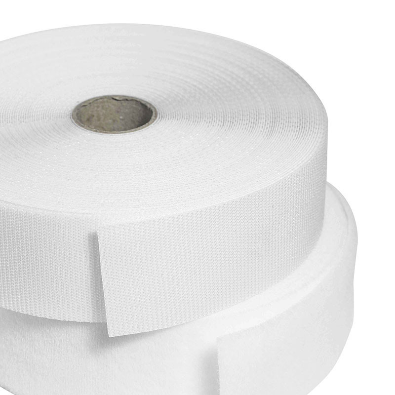 Velcro à coudre blanc - velours et accrocheur champignon - 50mm x 2...