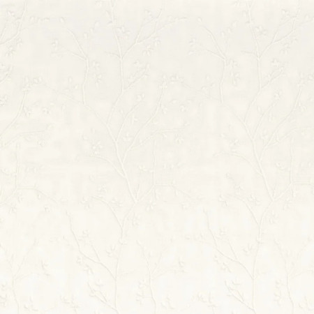 Voilage brodé Mathurin neige Camengo 288 cm | Artapisserie.fr
