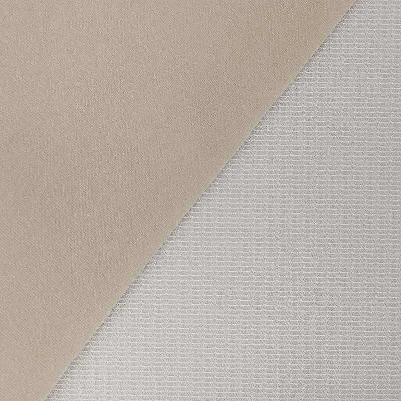 Ciel de toit velours beige, largeur 150 cm - 10m | artapisserie.fr