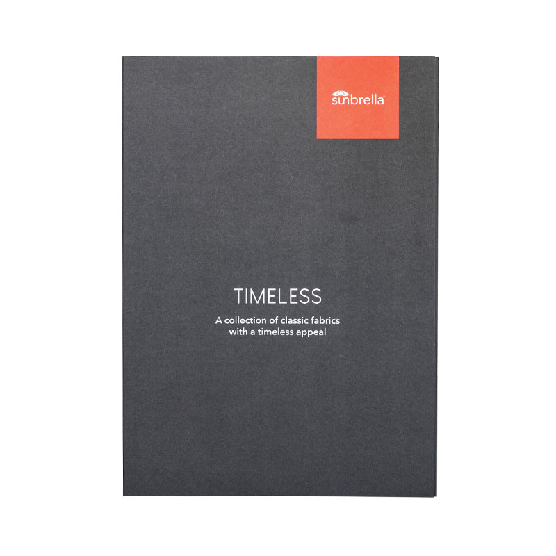 Nuancier Sunbrella collection Timeless | Artapisserie.fr