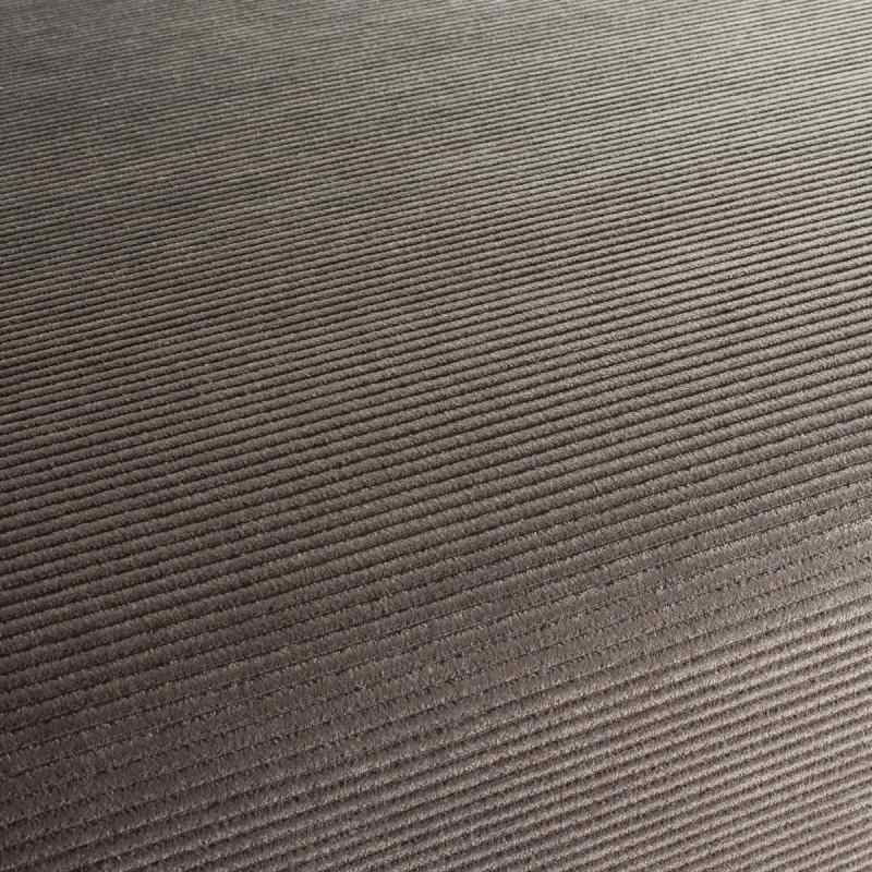 Velours cotelé à rayures Silas gris fumé Jab | Artapisserie.fr