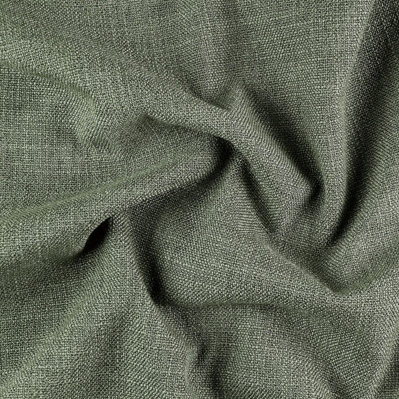 Tissu rideau thermique Adélie vert cèdre Linder | artapisserie.fr