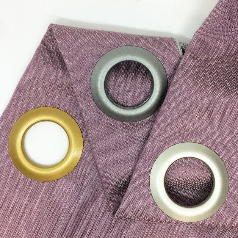 Oeillet rideaux à clipser Light Silver Métallisé Ø44 mm | Artapiss...