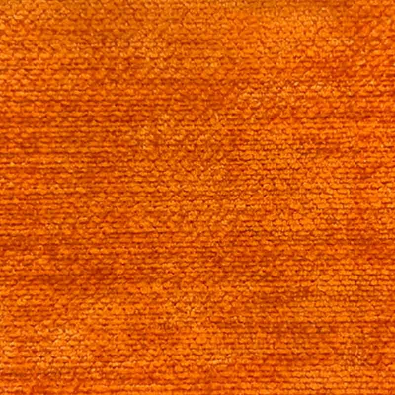 Tissu chenille Showa orange foncé Froca | Artapisserie.fr