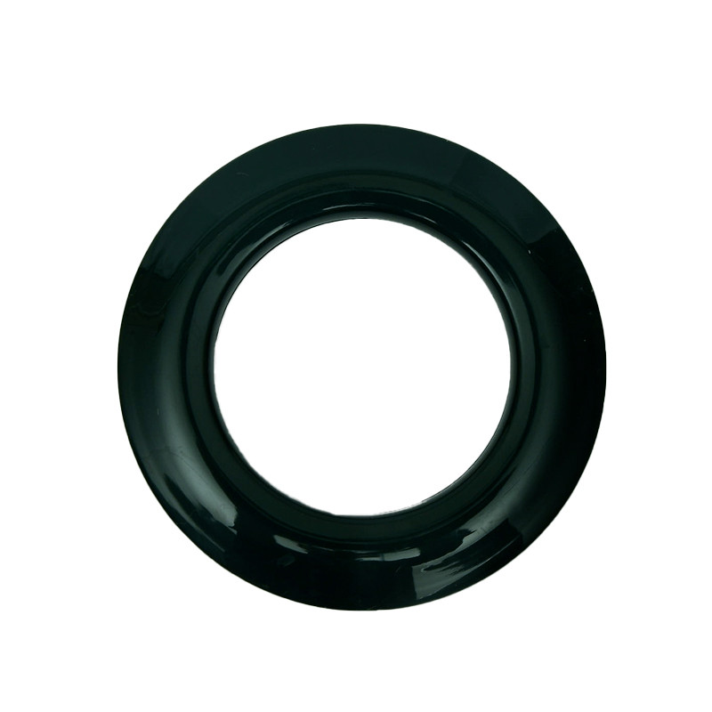 Oeillet rideaux à clipser Vert Sapin Glossy Ø44 mm | Artapisserie.fr