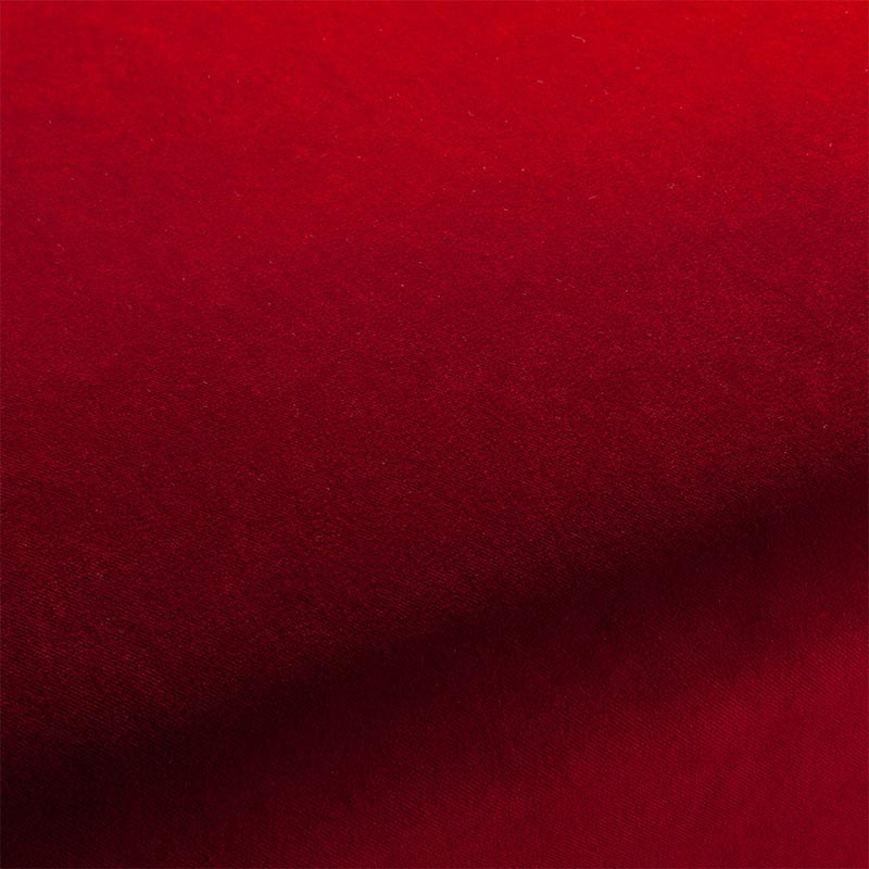 Tissu velours City Velvet rouge 12 Jab | Artapisserie.fr