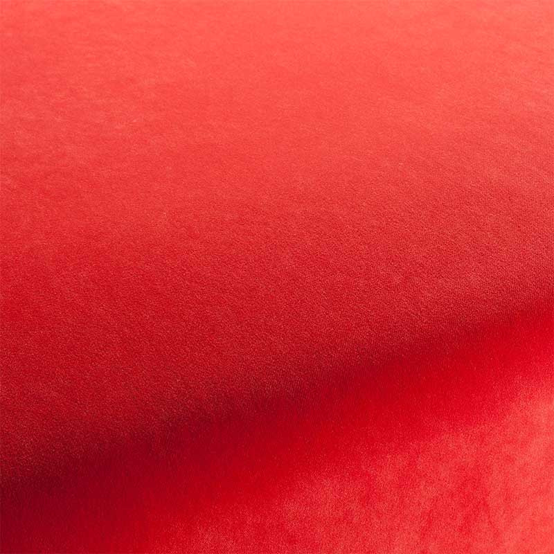 Tissu velours City Velvet rouge vif 13 Jab | Artapisserie.fr