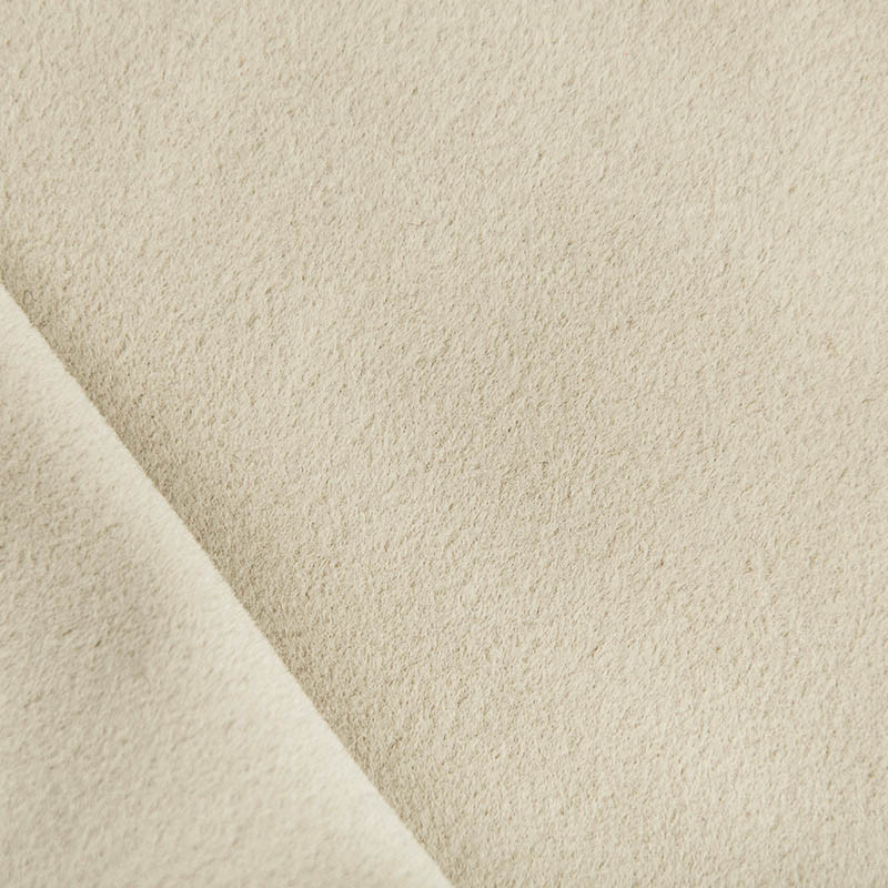 Tissu velours Cotonetto crème 08 Froca 300 cm | Artapisserie.fr