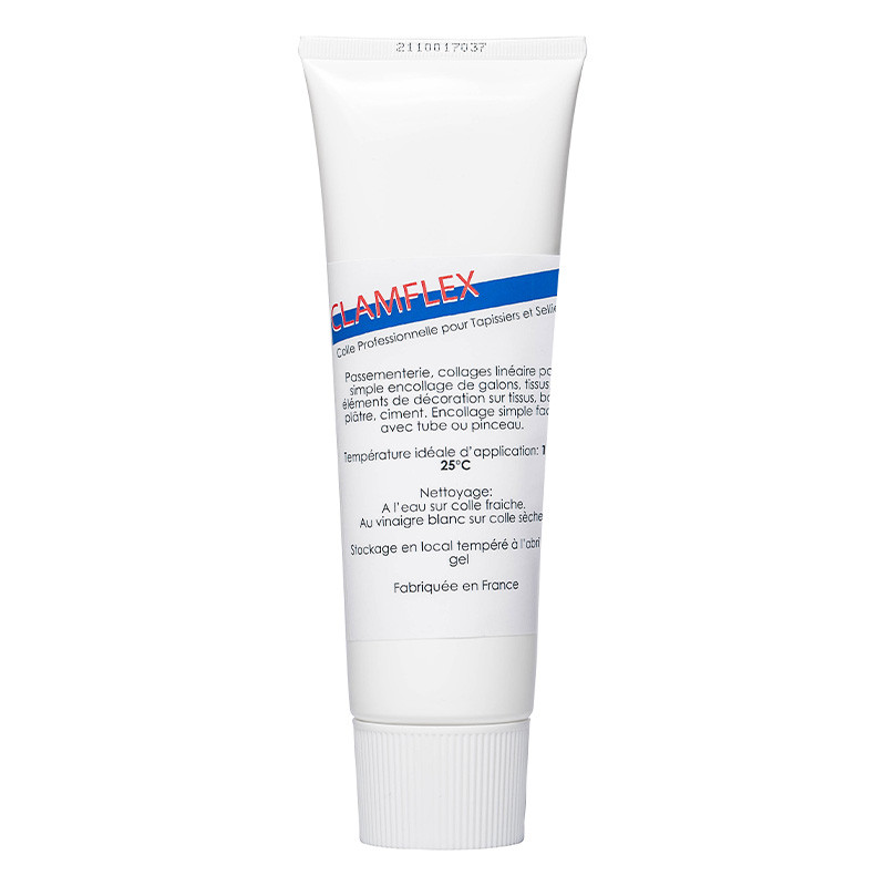 Colle blanche pour tissus Clamflex 250g