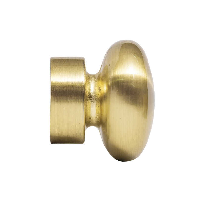 Embout regency Ø20 mm Décor Laiton Mat | Artapisserie.fr