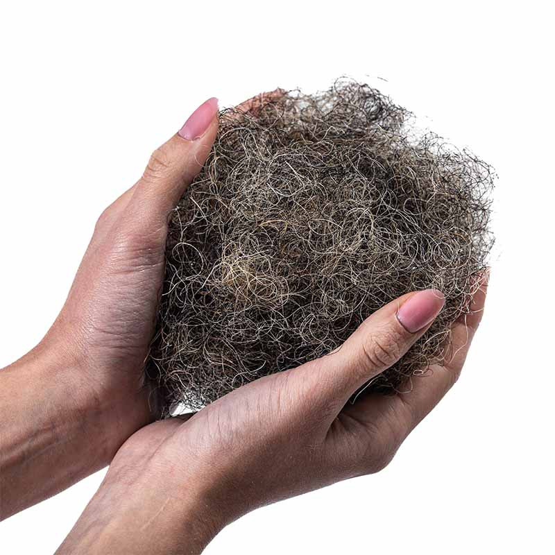 Crin de cheval cardé - 5 kg | artapisserie.fr