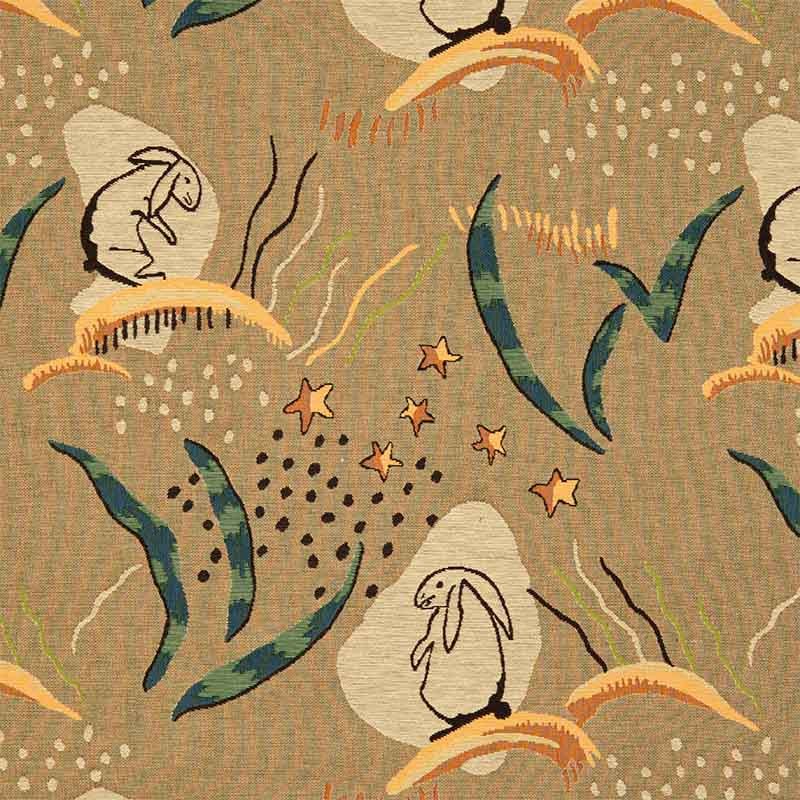 Tissu jacquard Galejade 10977_08 Nobilis | Artapisserie.fr