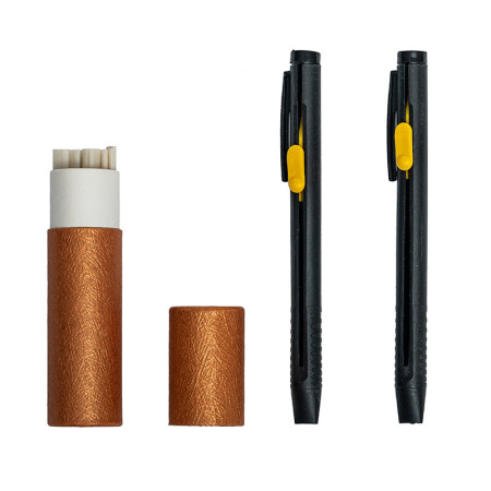 Crayons craie et 20 mines de recharge | Artapisserie.fr