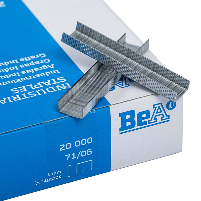 Lot de 360 000 agrafes type 71 BEA 6mm | artapisserie.fr